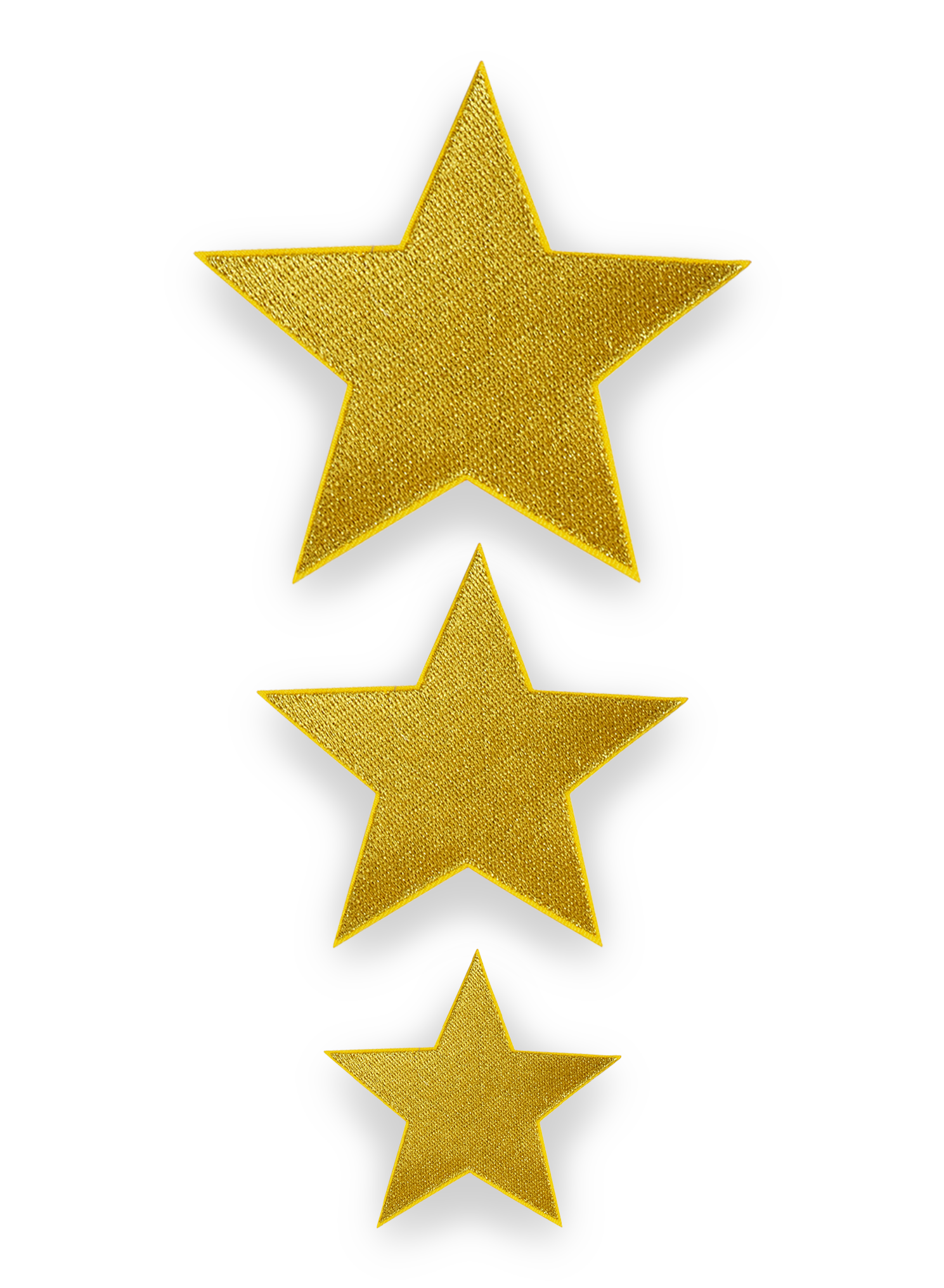 Stjerner 3-pack Gull | Badger sett | Russedress.no